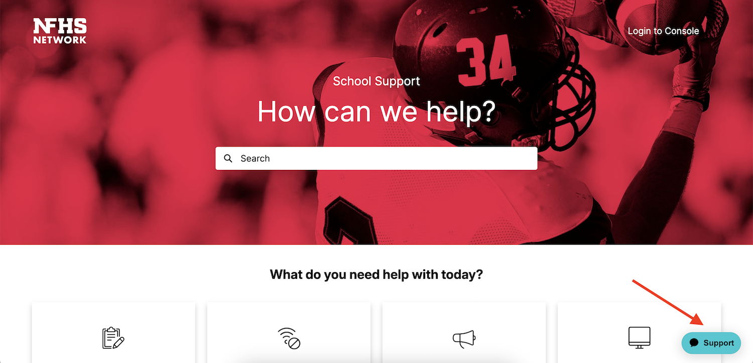 How to Contact NFHS Network Support
